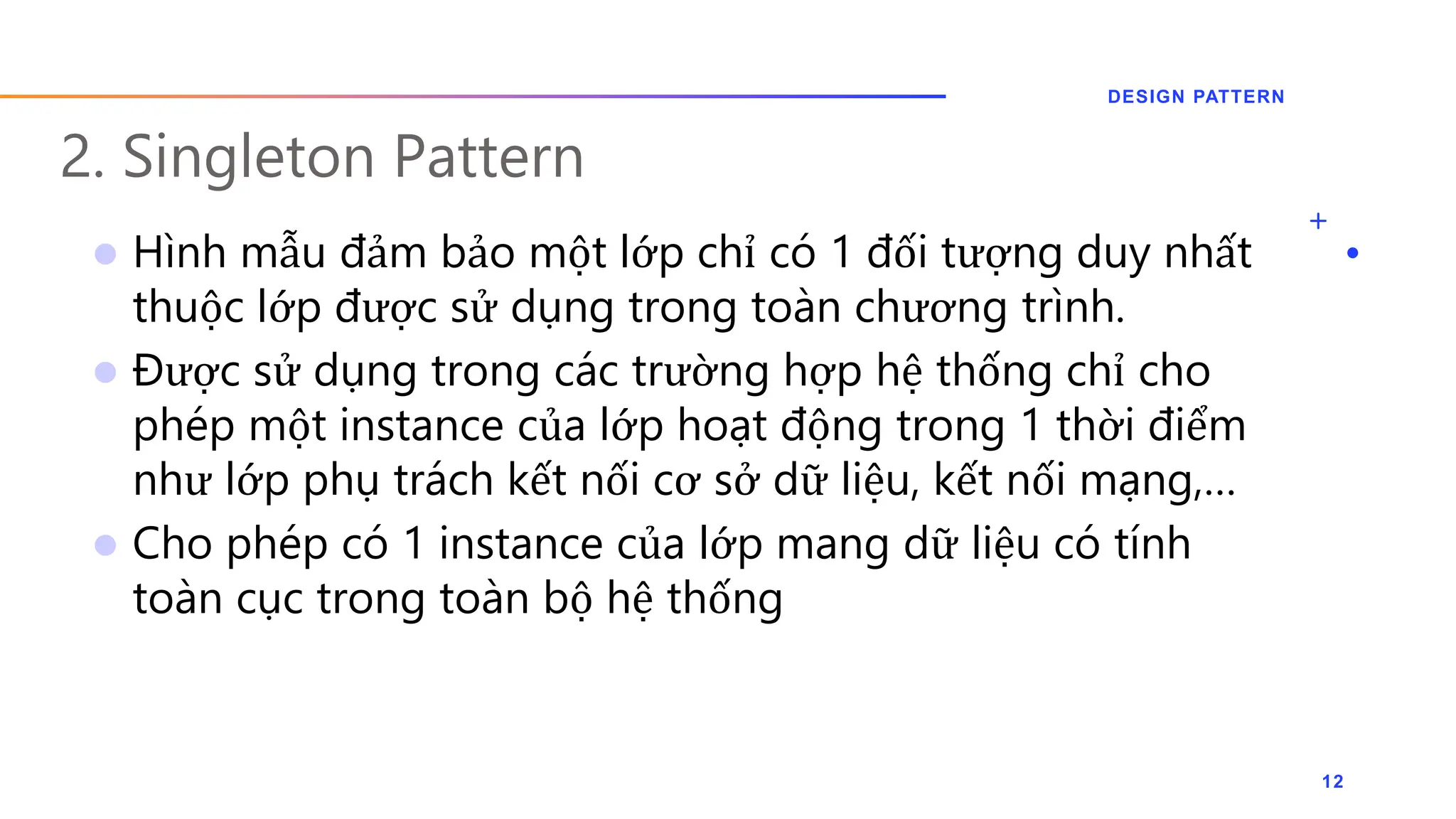 Lập trình hướng đối tượng Chương 6 Design Pattern.pptx