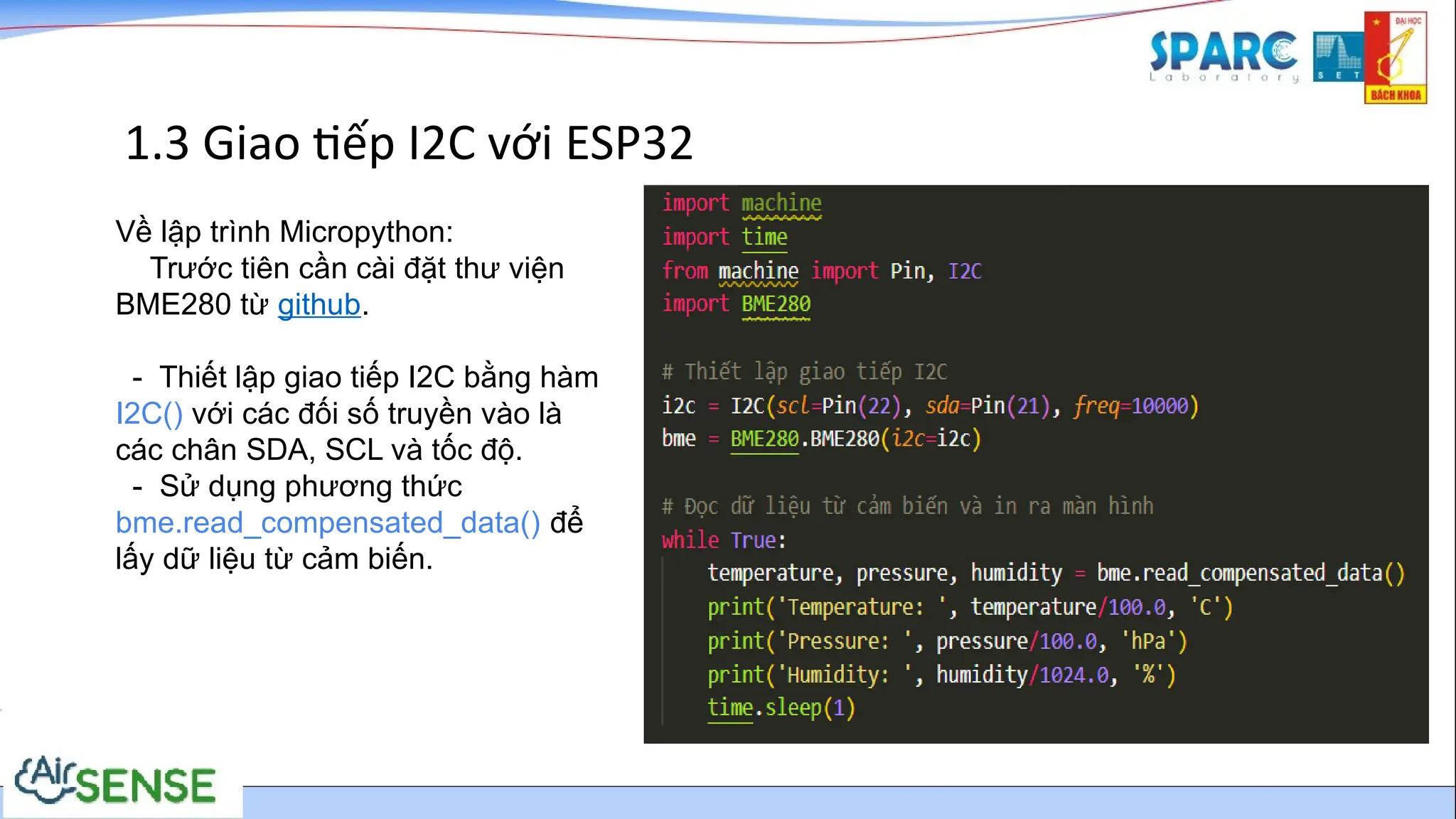 Lập trình ngọai vi cho ESP32 framework esp-idf | PPTX
