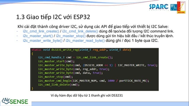 Lập trình ngọai vi cho ESP32 framework esp-idf | PPTX