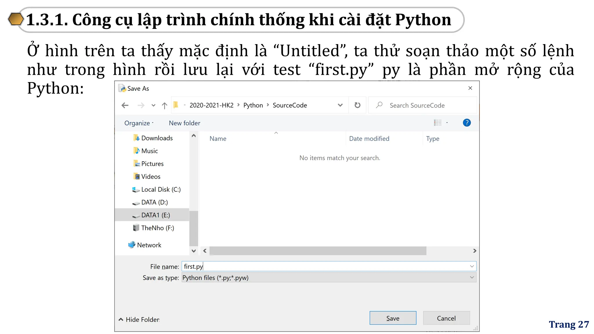 Ky thuat Lap trinh voi Python - Tran Duy Thanh | PDF