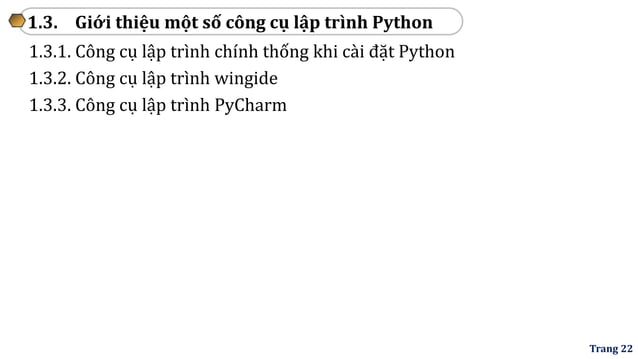 Ky thuat Lap trinh voi Python - Tran Duy Thanh | PDF