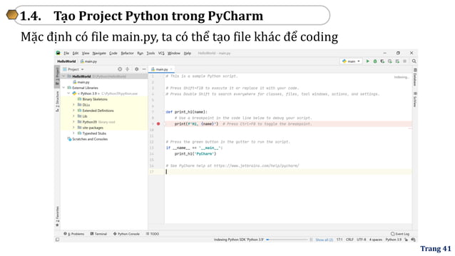 Ky thuat Lap trinh voi Python - Tran Duy Thanh | PDF