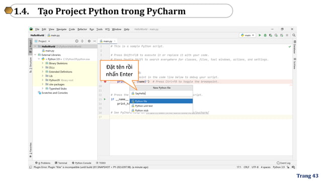 Ky thuat Lap trinh voi Python - Tran Duy Thanh | PDF