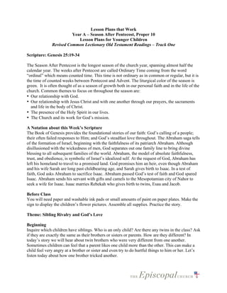 Lptw proper-10 a-yc-ot lesson for sunday skol | PDF