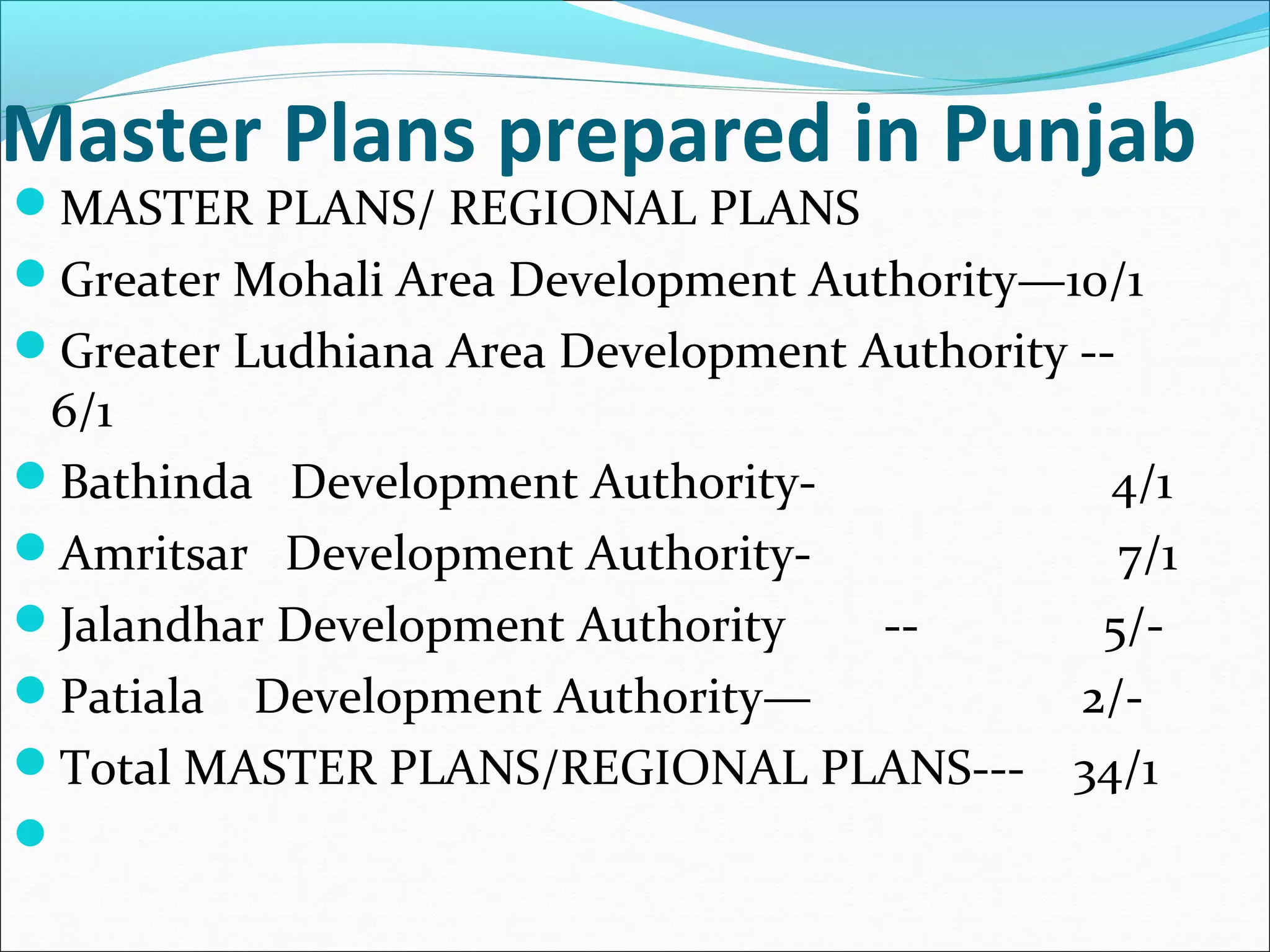 Methodology for Preparation of Master Plan | PPT