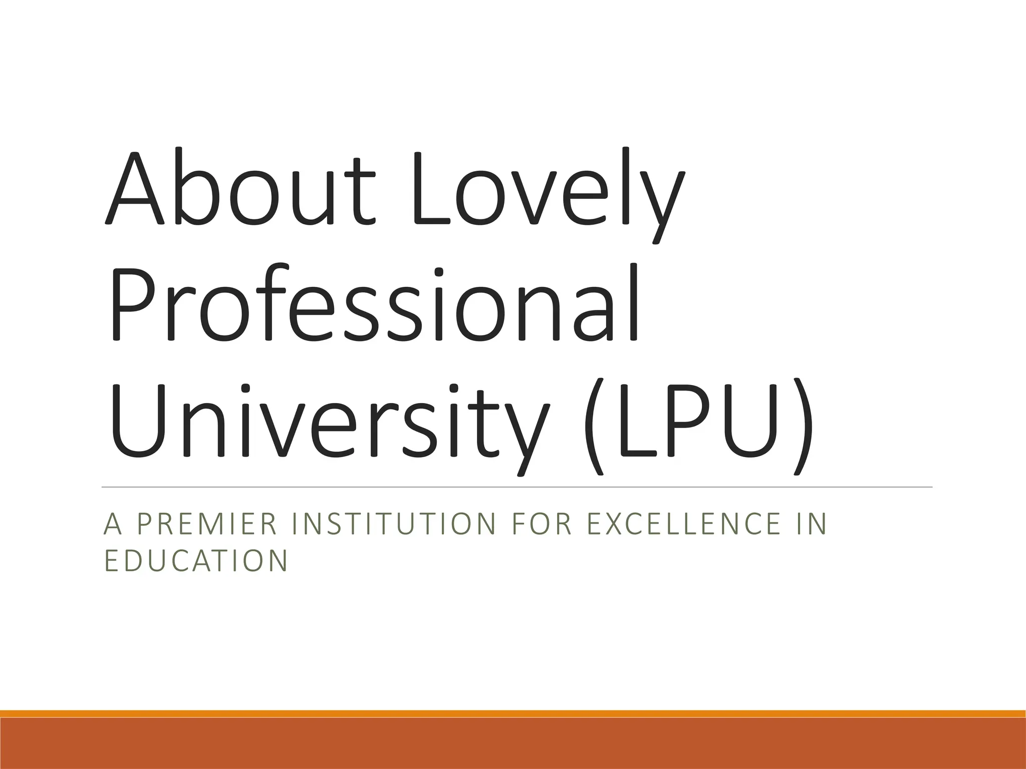Lovely Professional University (LPU).pptx