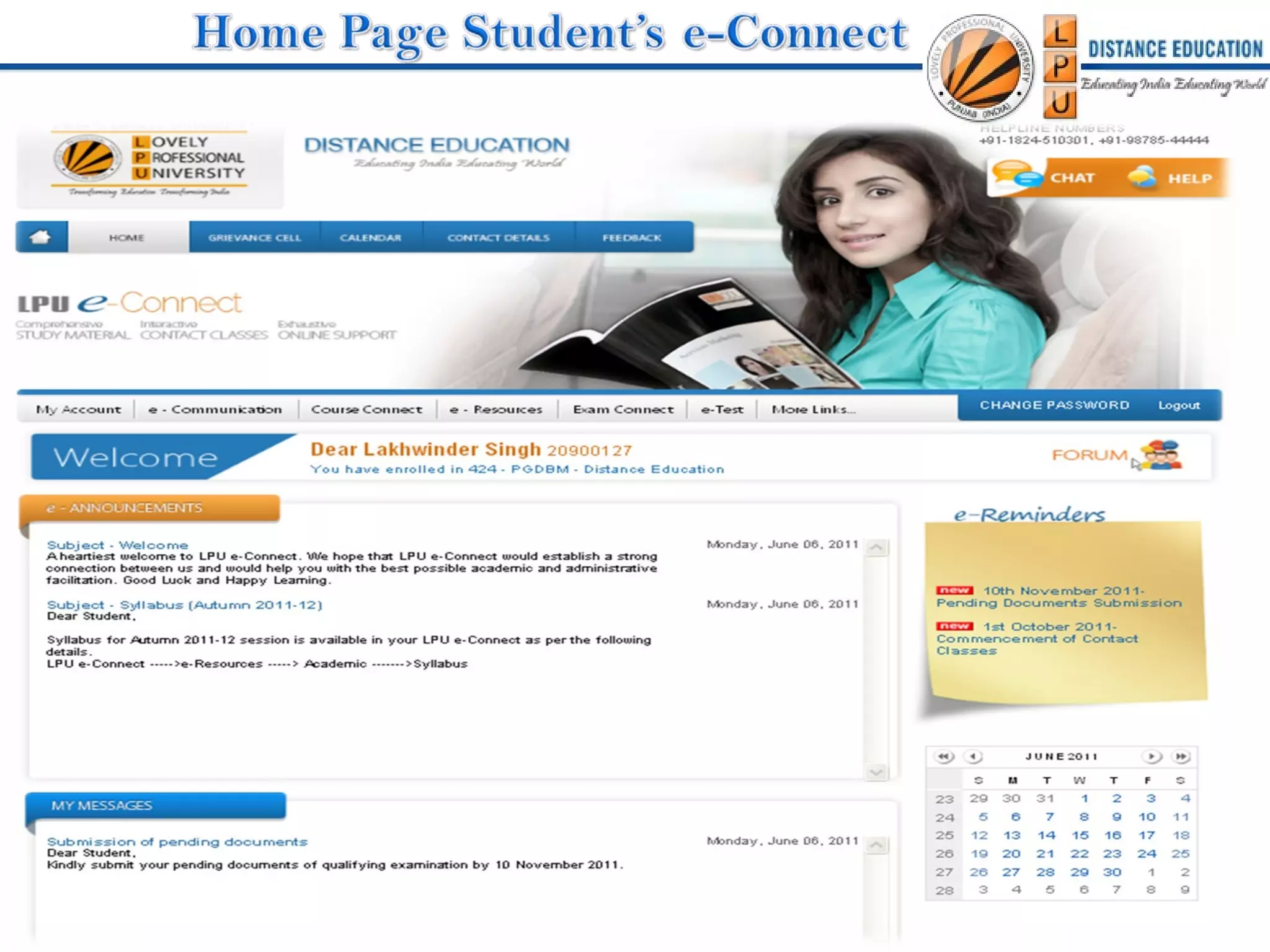 Lovely Professional University Distance Education | PPT