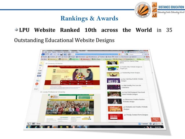 Lovely Professional University Distance Education | PPT