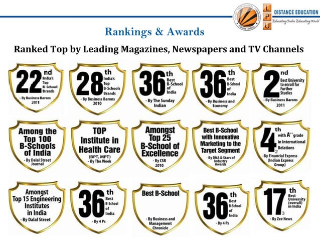 Lovely Professional University Distance Education | PPT