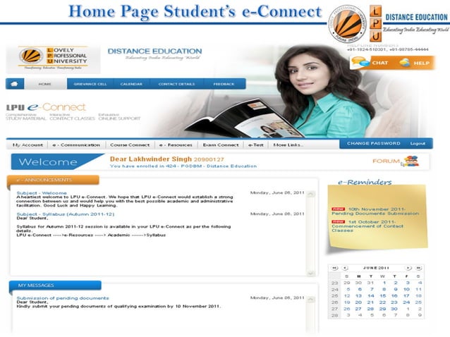 Lovely Professional University Distance Education | PPT