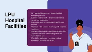 LPU Hospital & Medical Programs.pdf..... | PPT