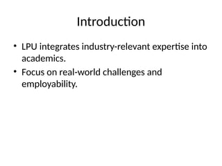 LPU_Industry_Integrated_Curriculum_PPT.pptx