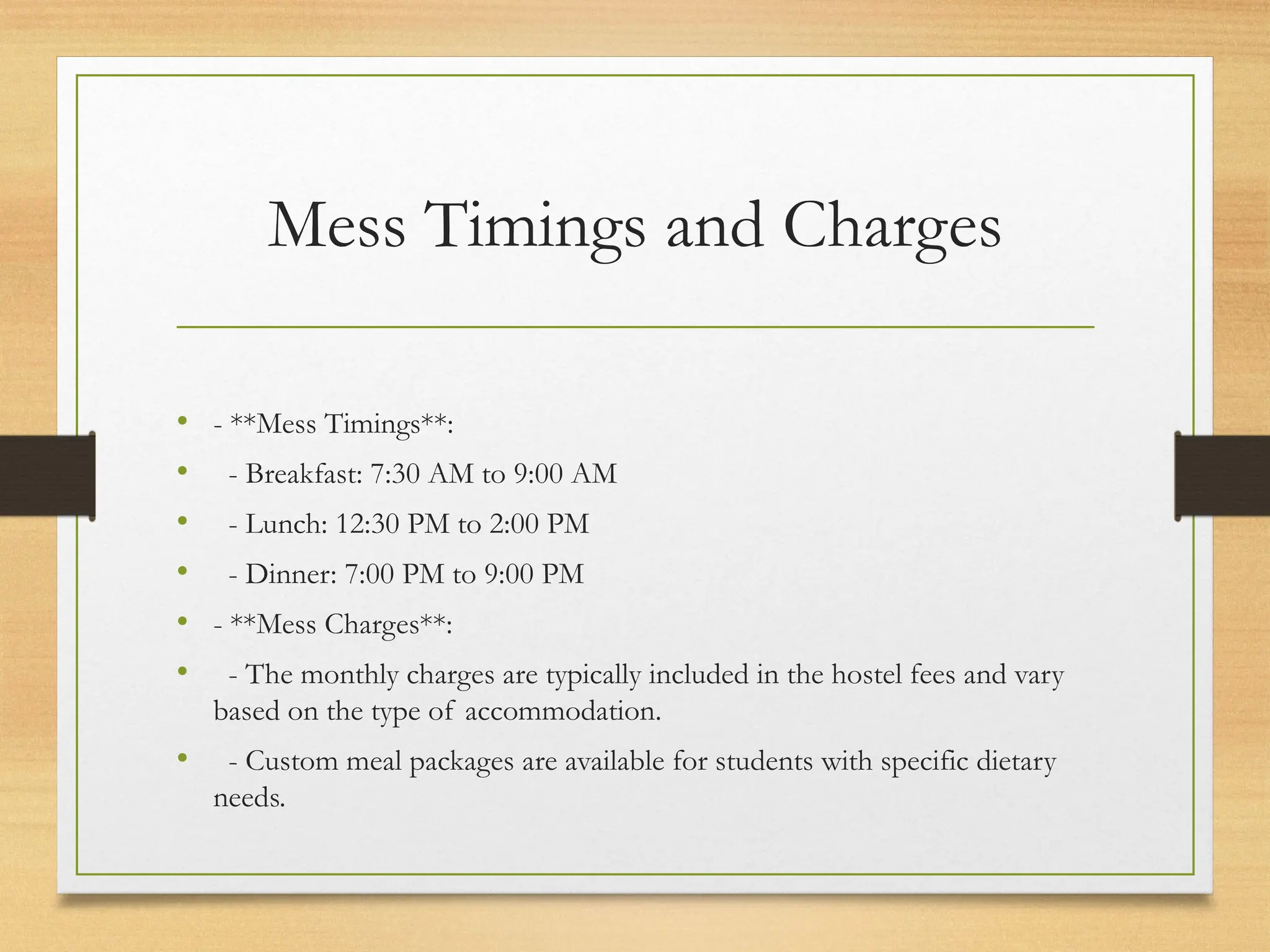 LPU_Mess_Details.pptx................... | PPTX