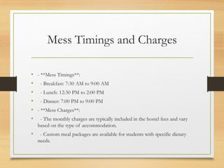 LPU_Mess_Details.pptx................... | PPT