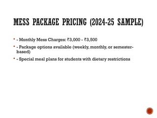 LPU_Mess_Package_Overview.pptx.......... | PPT