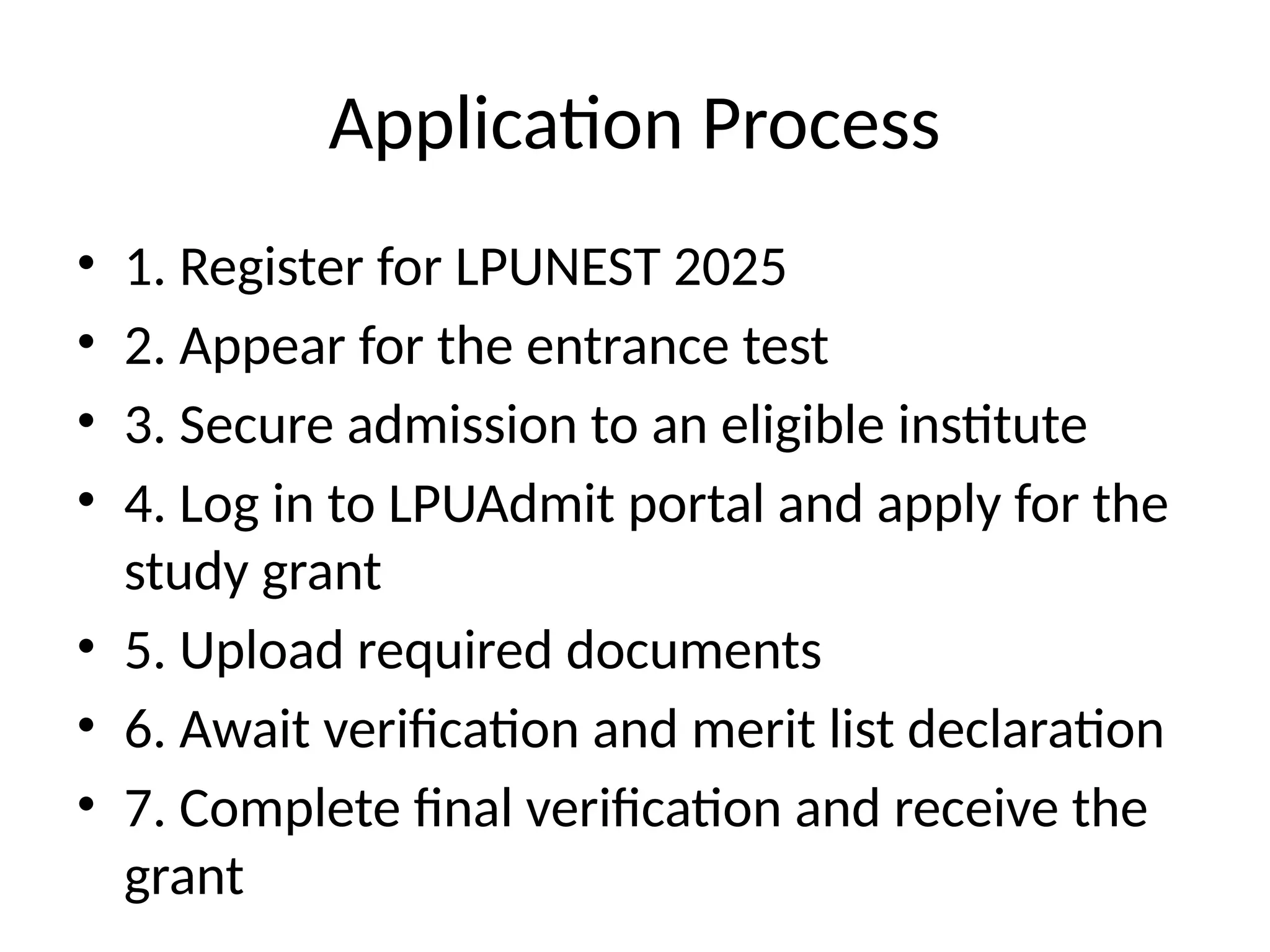 LPU_NEST_2025_Study_Grant.pptx.......... | PPTX