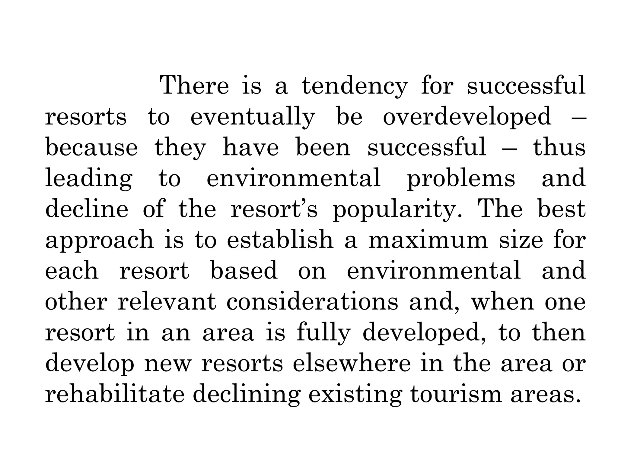 planning resort planning | PPT