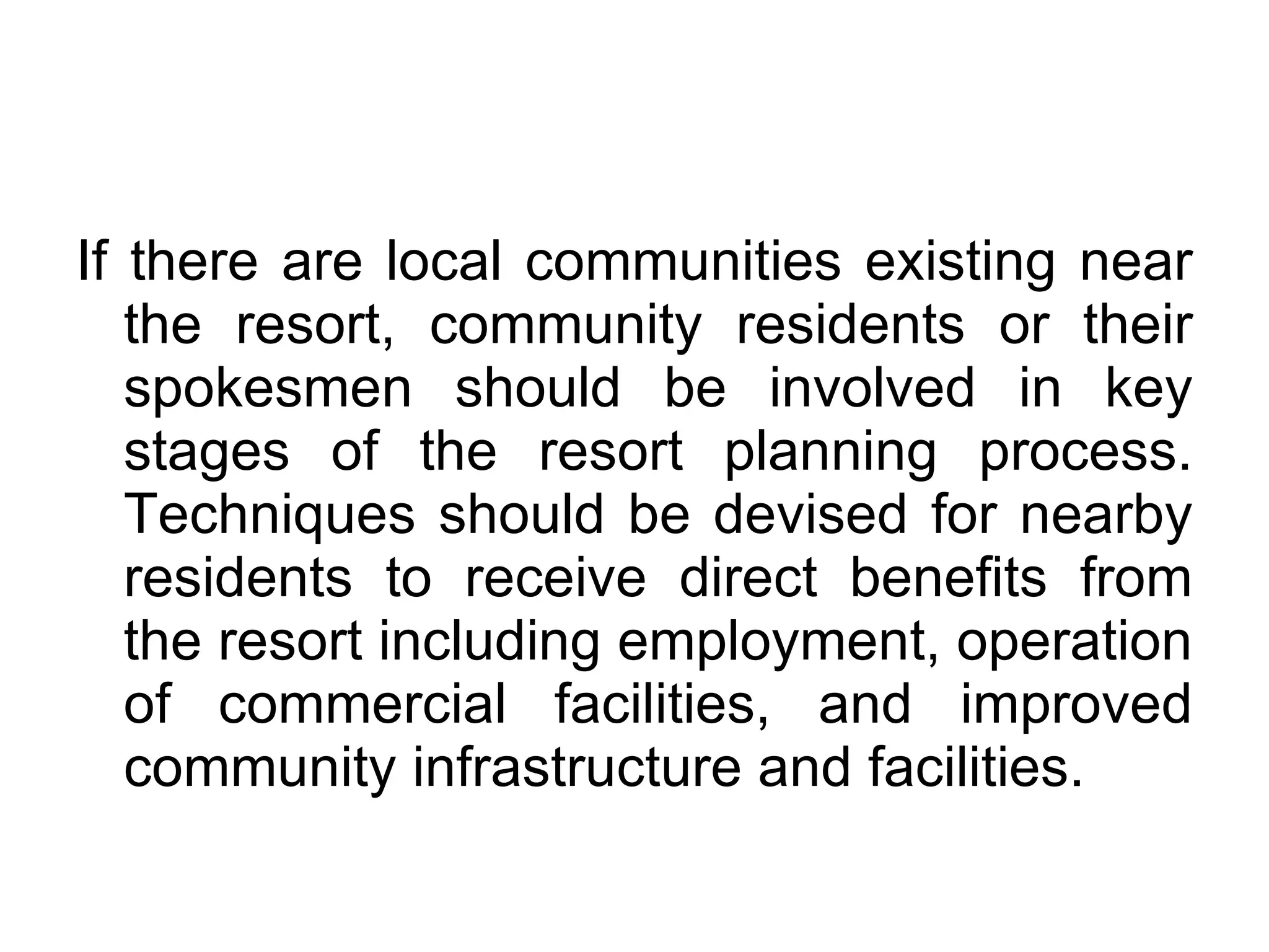 planning resort planning | PPT