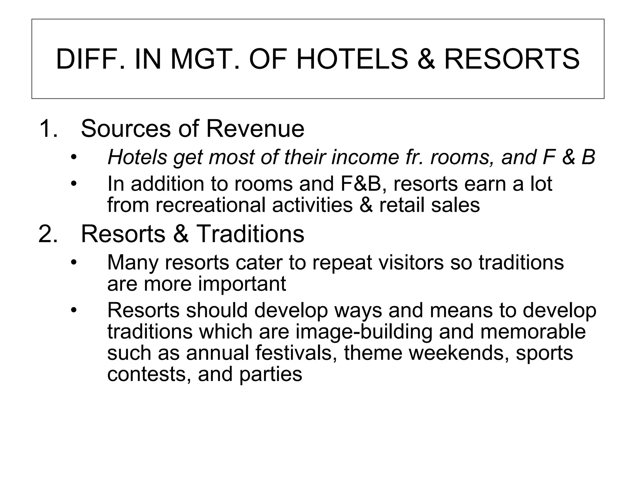 planning resort planning | PPT
