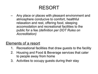 planning resort planning | PPT