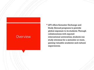 LPU_Semester_Exchange_Program.......pptx