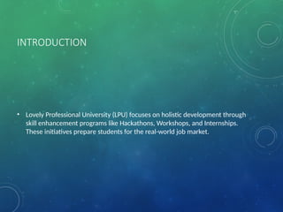 LPU_Skill_Enhancement_Programs.pptx..... | PPTX