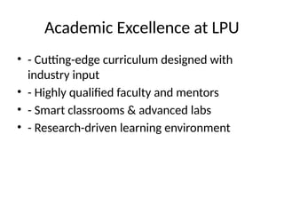 LPU_Student_Career_Presentation.pptx........ | PPTX