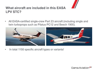 LPV aircraft certification. EGNOS workshop | PPT