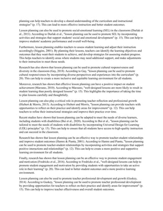 LESSON PLANNING: Importance, Styles, Formats, Suggestive Templates, An ...