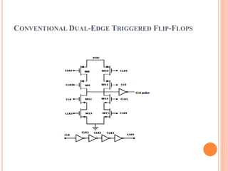 LOW POWER DUAL EDGE - TRIGGERED STATIC D FLIP-FLOP | PPTX