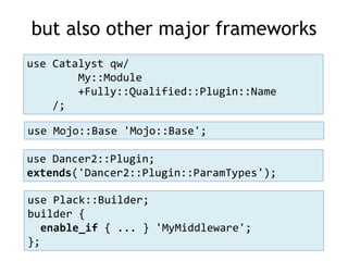Better detection of what modules are used by some Perl 5 code | PPT