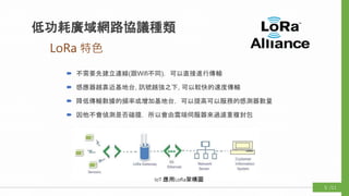智慧科技-LPWA低功耗廣域網路 | PPT