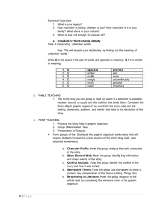 The wedding dance lesson plan | DOCX