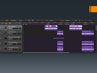 Logic Pro X Overview | PPTX | Technology & Computing