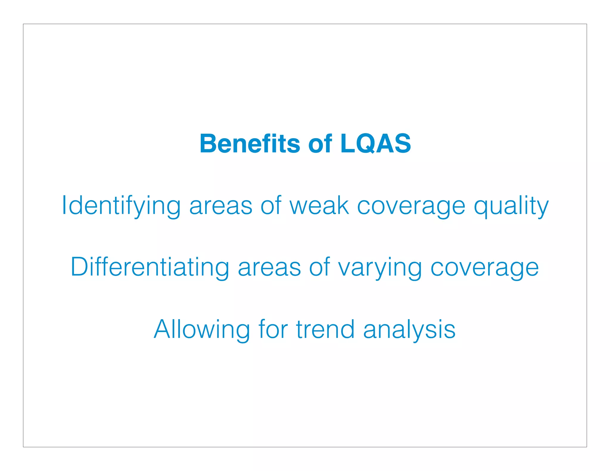 Mobile Electronic LQAS to Monitor Polio Immunization | PPT
