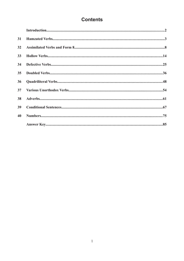Basic arabic-grammar-part04 | PDF
