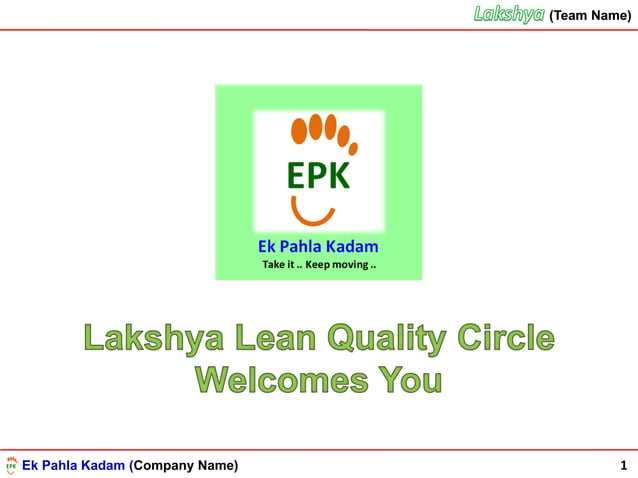 Lean Quality Circle Presentation Template | PDF | Human Resources ...