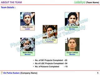 Lean Quality Circle Presentation Template | PDF