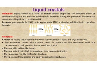 LQD.pdf Liquid crystals introduction and explanation | PPT