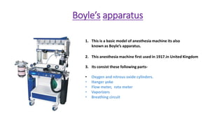 anesthesia machine | PPT