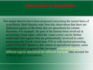 Synesthesia | PPT