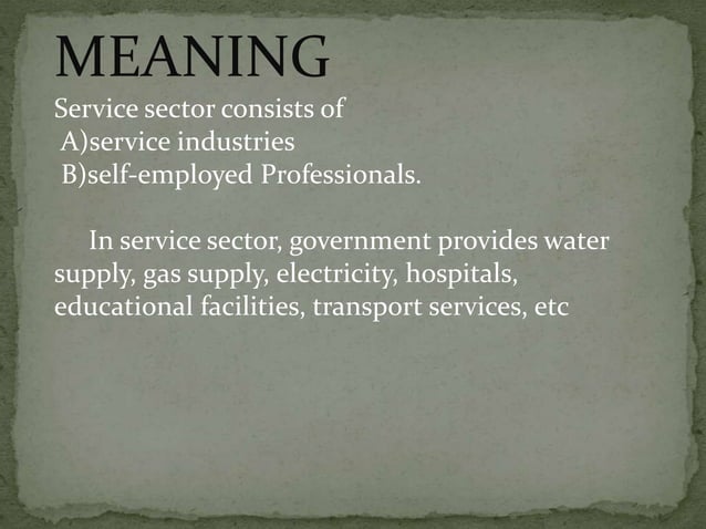 Marketing of services - BAF | PPT