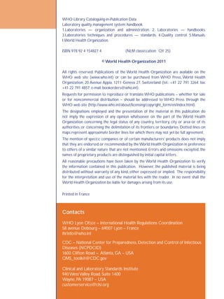 Quality Management Systems Hand Books