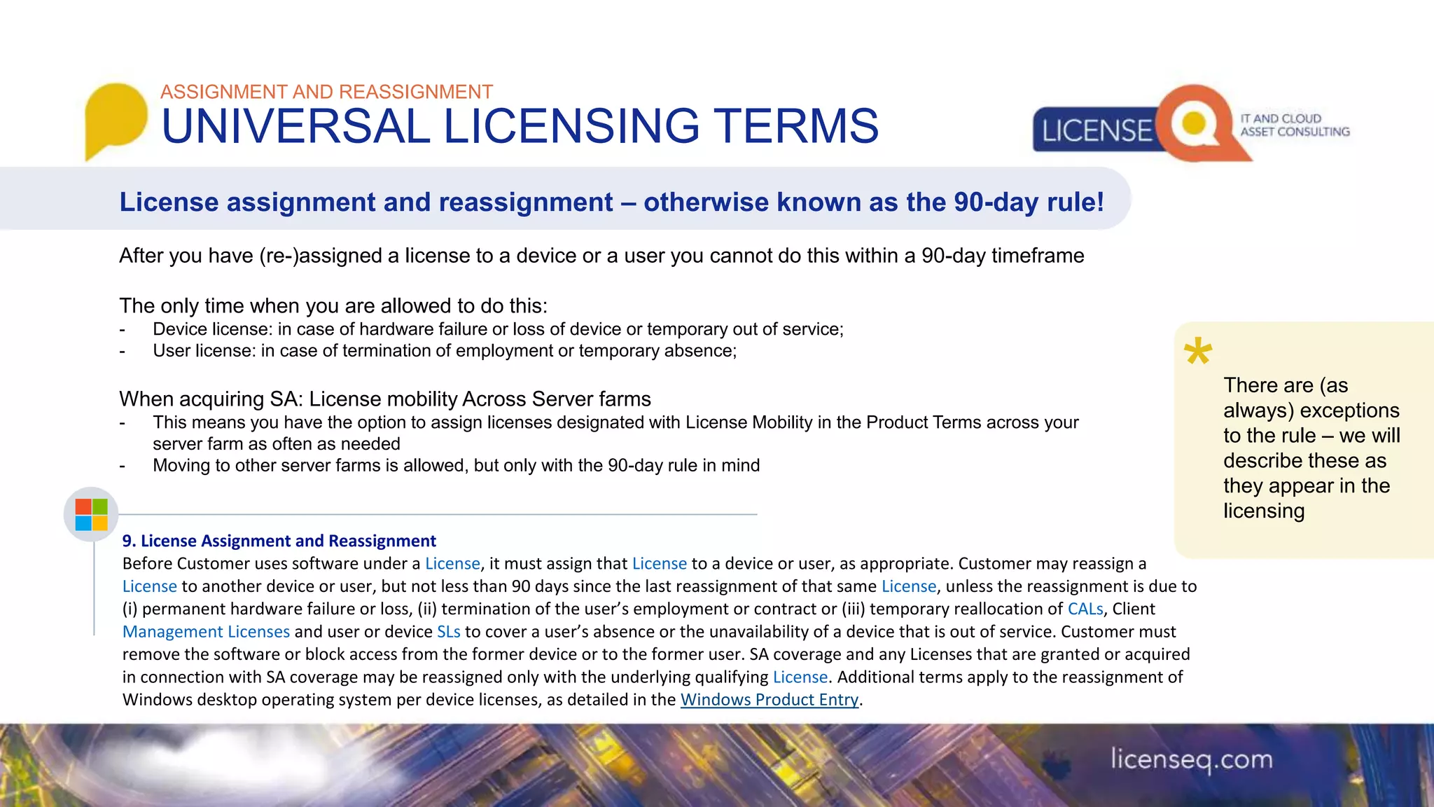 Microsoft Product Licensing Basics | PPTX