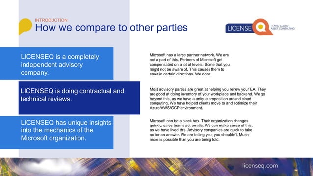 Microsoft Mid-term contract Optimization | PPTX