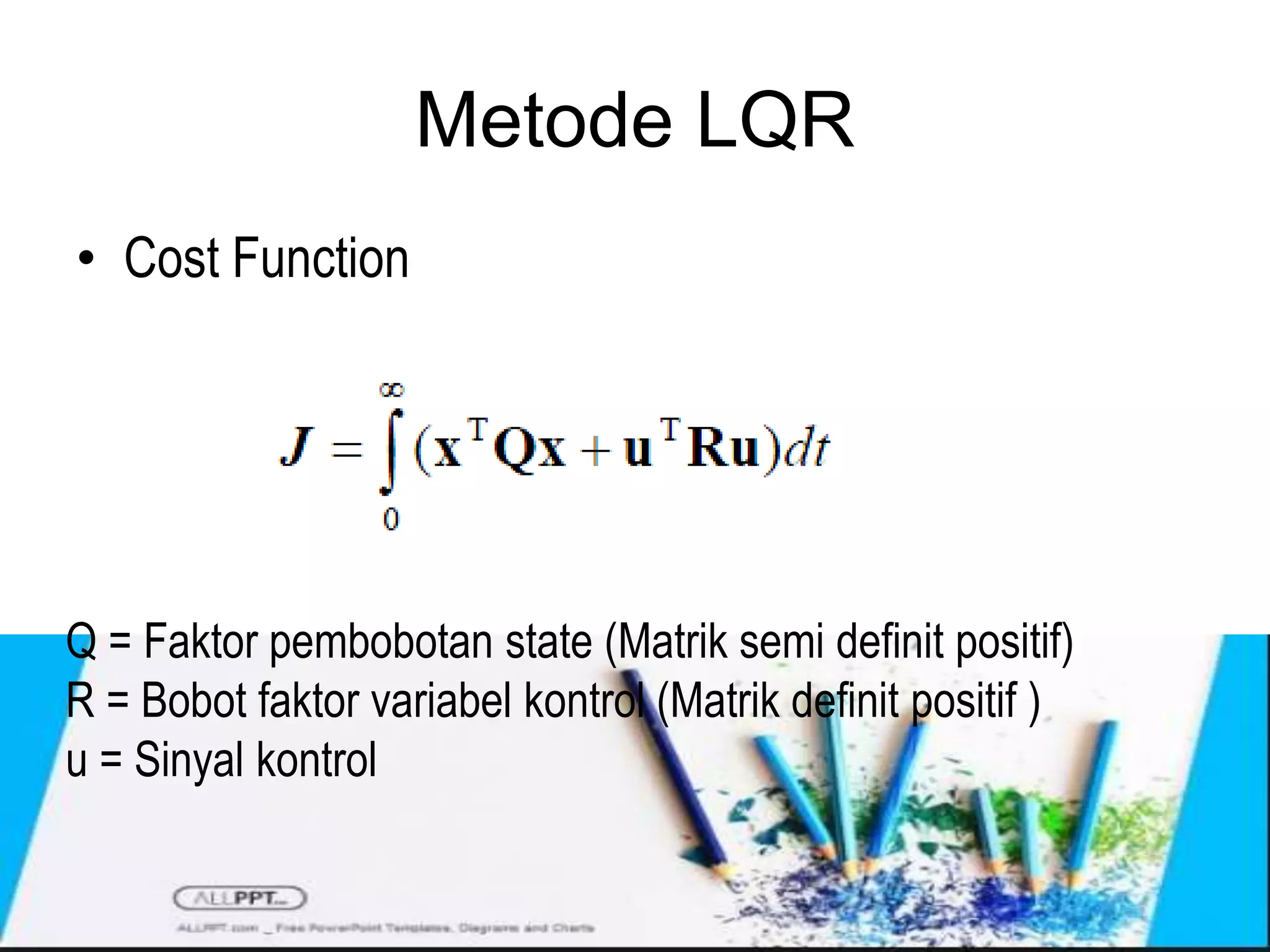 Lqr pada motor dc (kontrol optimal) | PPTX