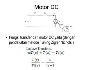 Lqr pada motor dc (kontrol optimal) | PPTX
