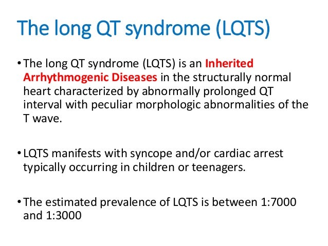 Long QT Syndrome