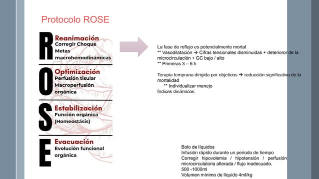 Protocolo Rose Liquidos Urgencias Adultos Pptx