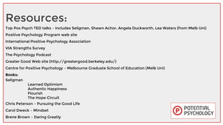 Positive and Coaching Psychology in Practice: An Introduction | PPTX